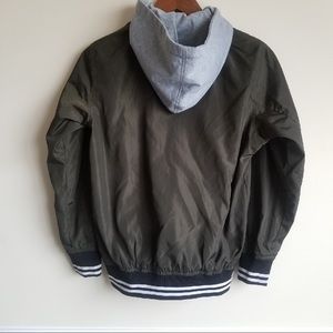 Distortion | Jackets & Coats | Distortion Hooded Jacket Green Size M ...